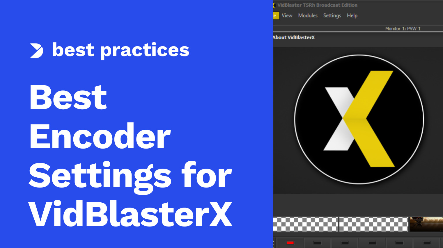 Best Encoder Settings for VidBlasterX Broadcast Software