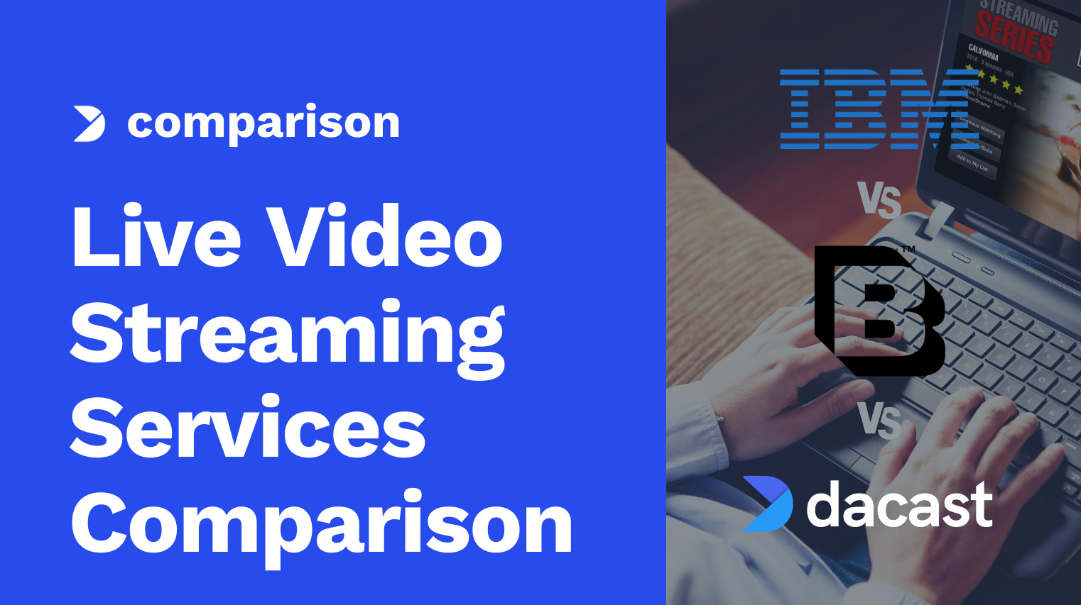 Live Video Streaming Services Comparison December 2017