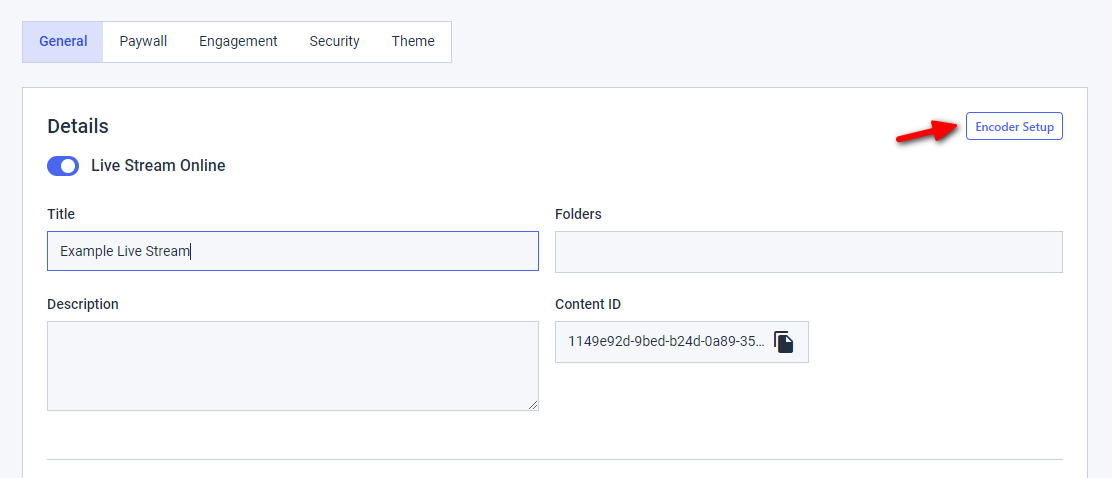 What Username and Password Do I Enter During My Encoder Setup? | Dacast