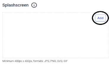 Miniature del live stream, splash screen e poster walkthrough | Dacast