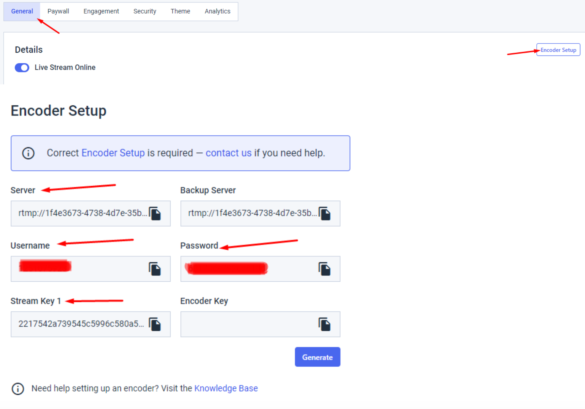How To Stream To Dacast Using Switchboard Live