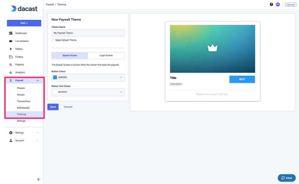 Video Monetization: How to Use the Dacast Paywall