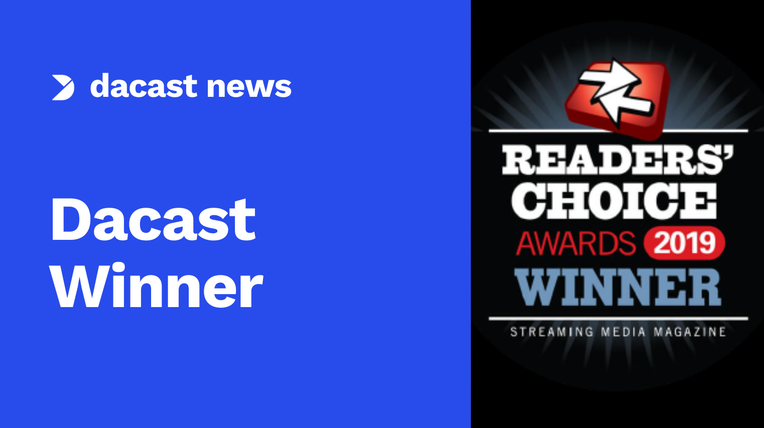 Dacast Won the Award of the Best Video Platforms for SMBs