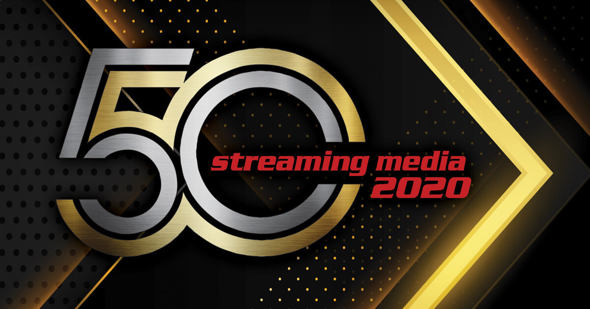 Dacast Makes the "Streaming Media Top 50 Companies" List, Again!