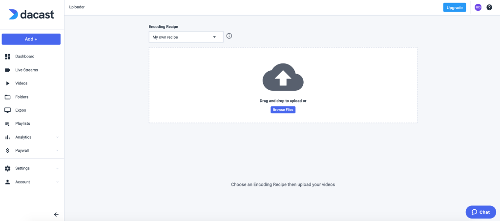 How to Upload Videos in Your Dacast Account? - Dacast