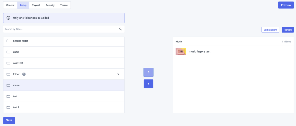 How to Create Video Playlists with Folders | Dacast