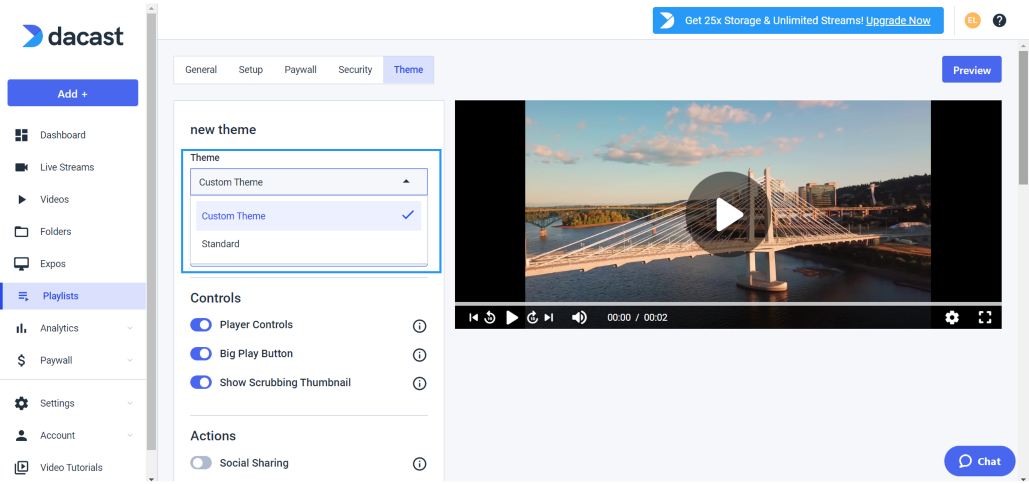 Creating a Video Playlist Channel on Dacast: A Walkthrough
