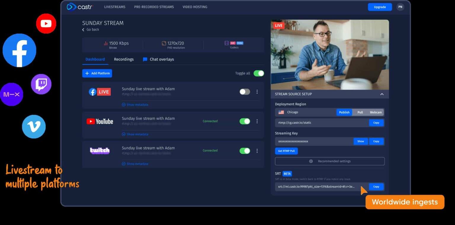 The 20 Best Livestream Alternatives and Competitors in 2025