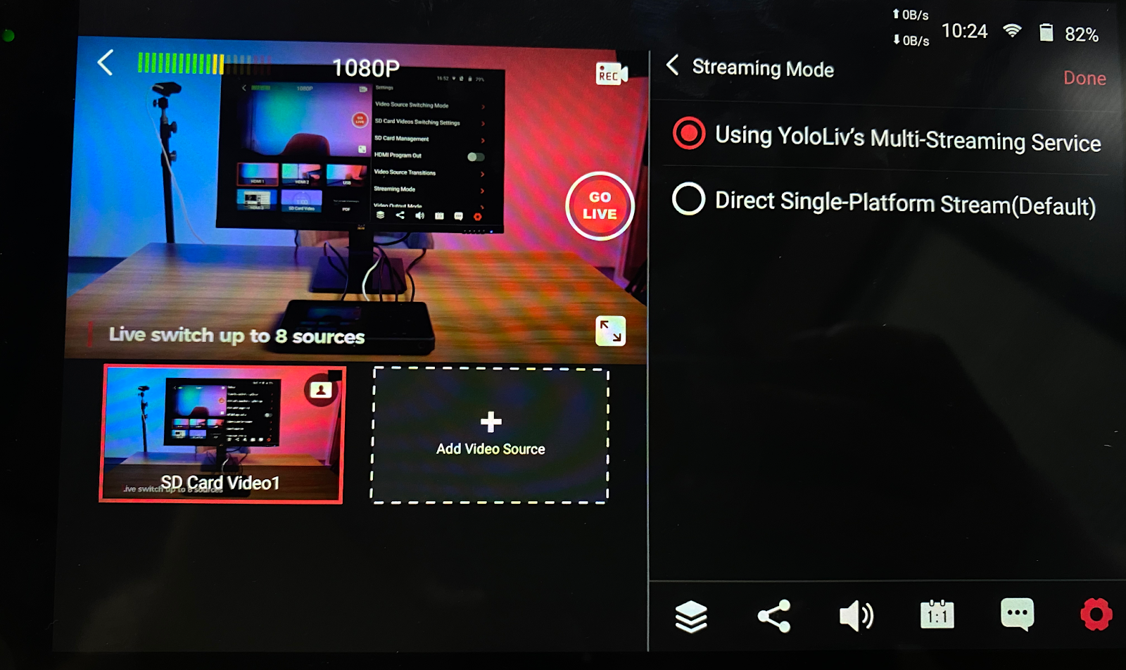 How to Stream to Dacast using YoloLIV? - Dacast