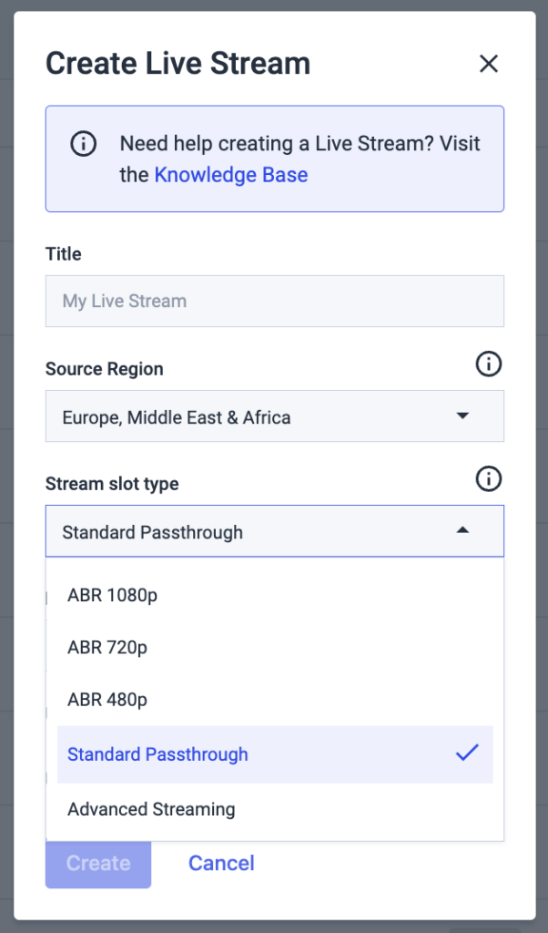 Guide to Dacast Live Stream Transcoding Feature