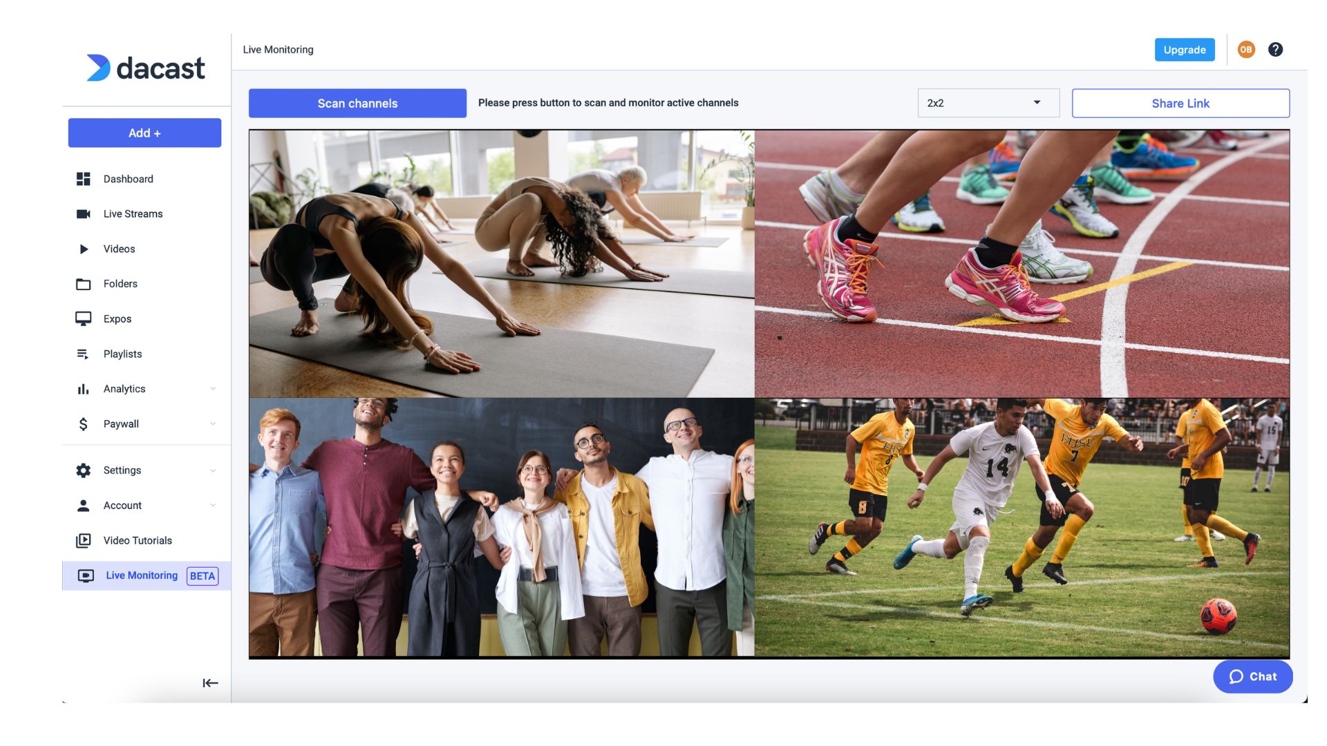 Setting Up the Dacast Live Stream Monitoring Feature - Dacast