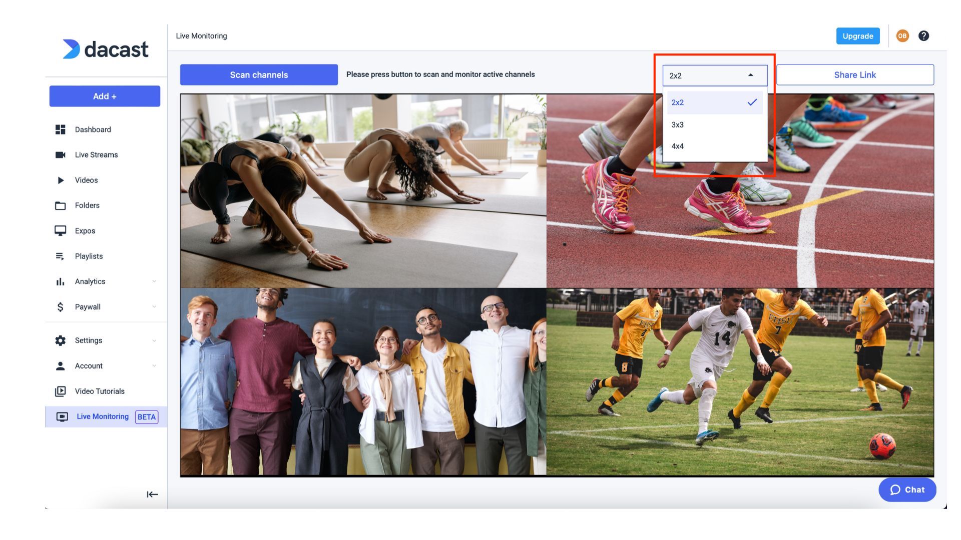Setting Up the Dacast Live Stream Monitoring Feature - Dacast