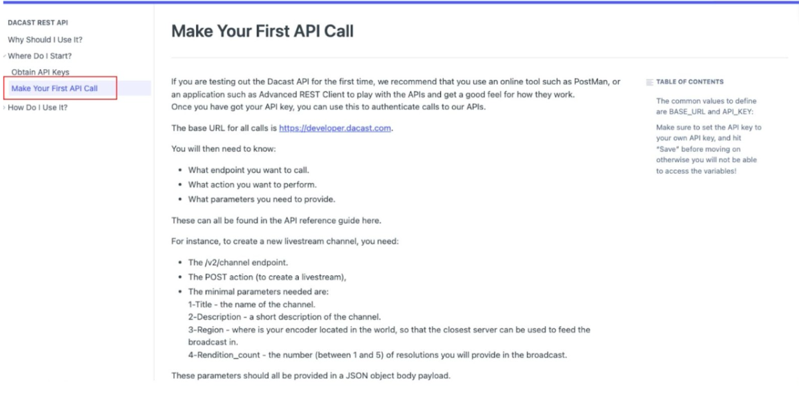 What You Should Know about Dacast's API Developer Portal - Dacast