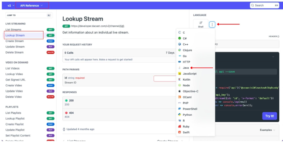 What You Should Know about Dacast's API Developer Portal - Dacast