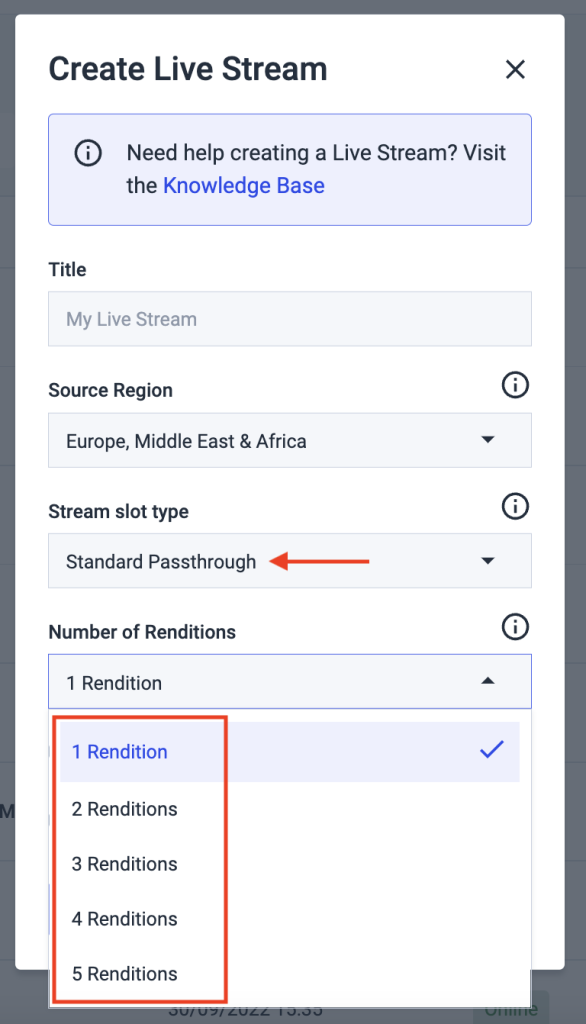 Type of channels Dacast Offers - Dacast