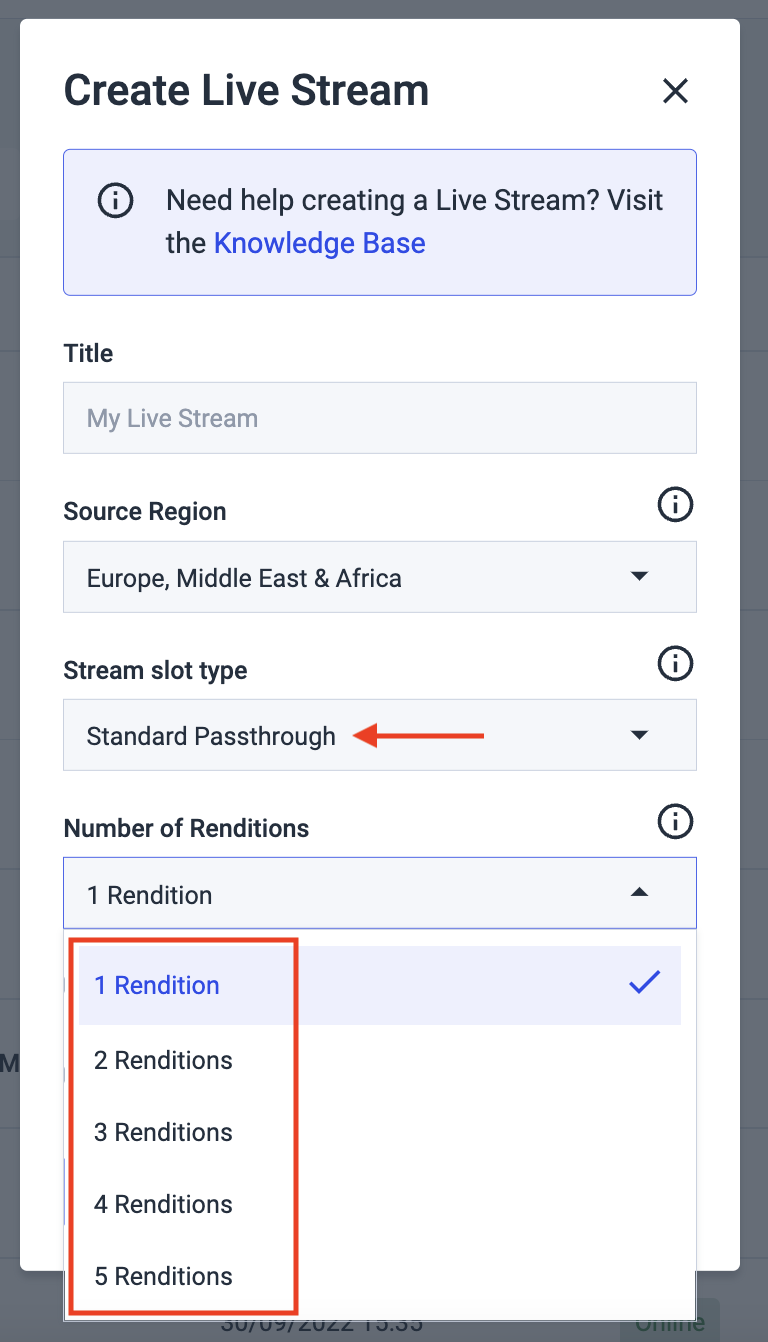 Type of channels Dacast Offers - Dacast