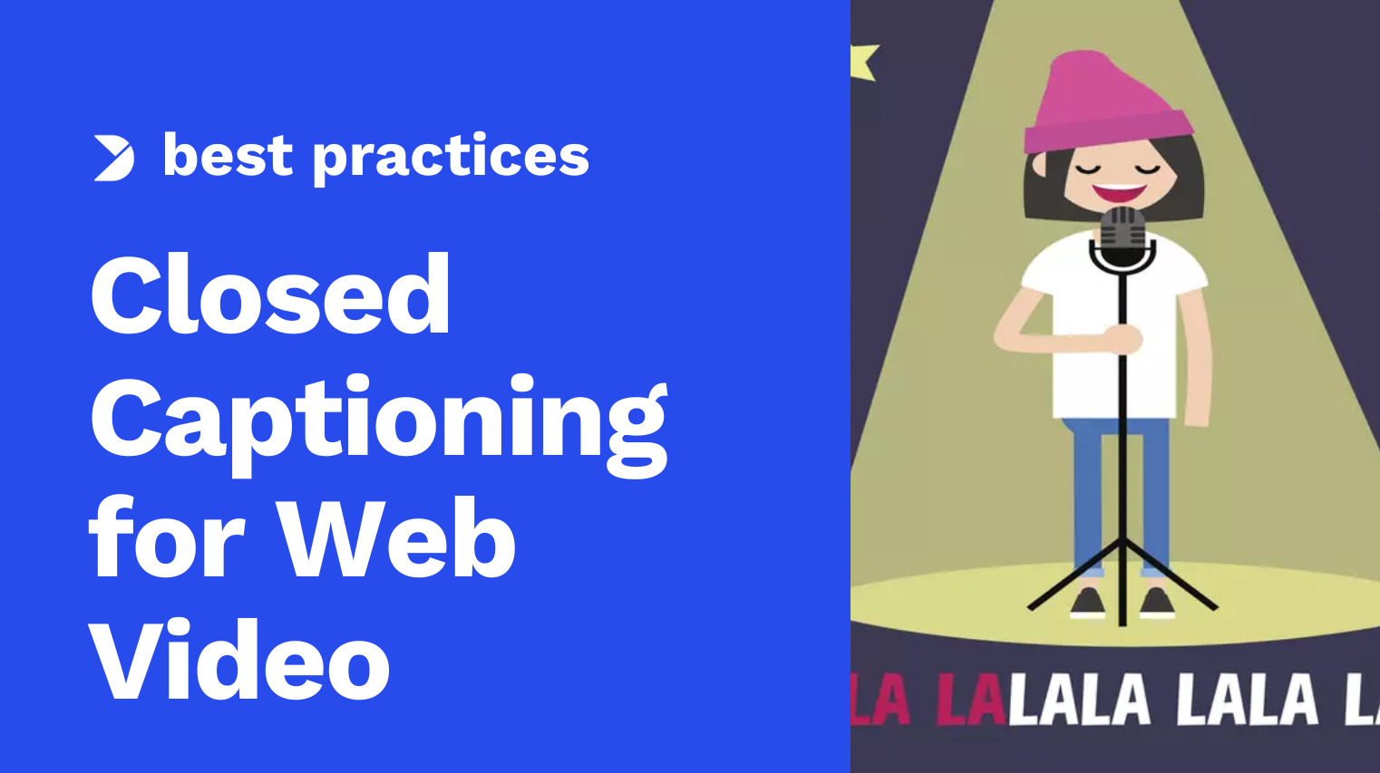 Closed Captioning for Web Video Support with SRT and VTT Files
