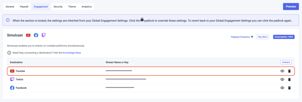 Simulcasting: How to Stream to Multiple Destinations with Dacast | Dacast