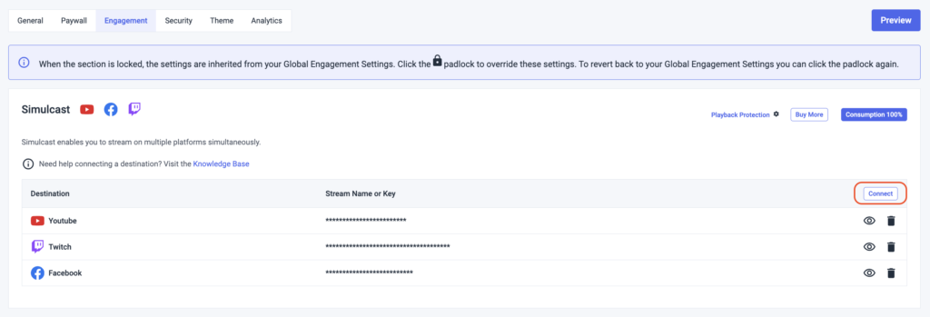 Simulcasting: How to Stream to Multiple Destinations with Dacast | Dacast