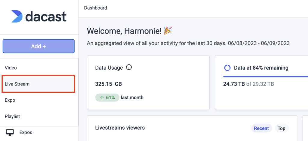 Introduction to Live Streaming with Dacast: A Step by Step Walkthrough