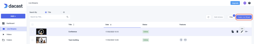 Walkthrough: Encoder Setup Guide | Dacast