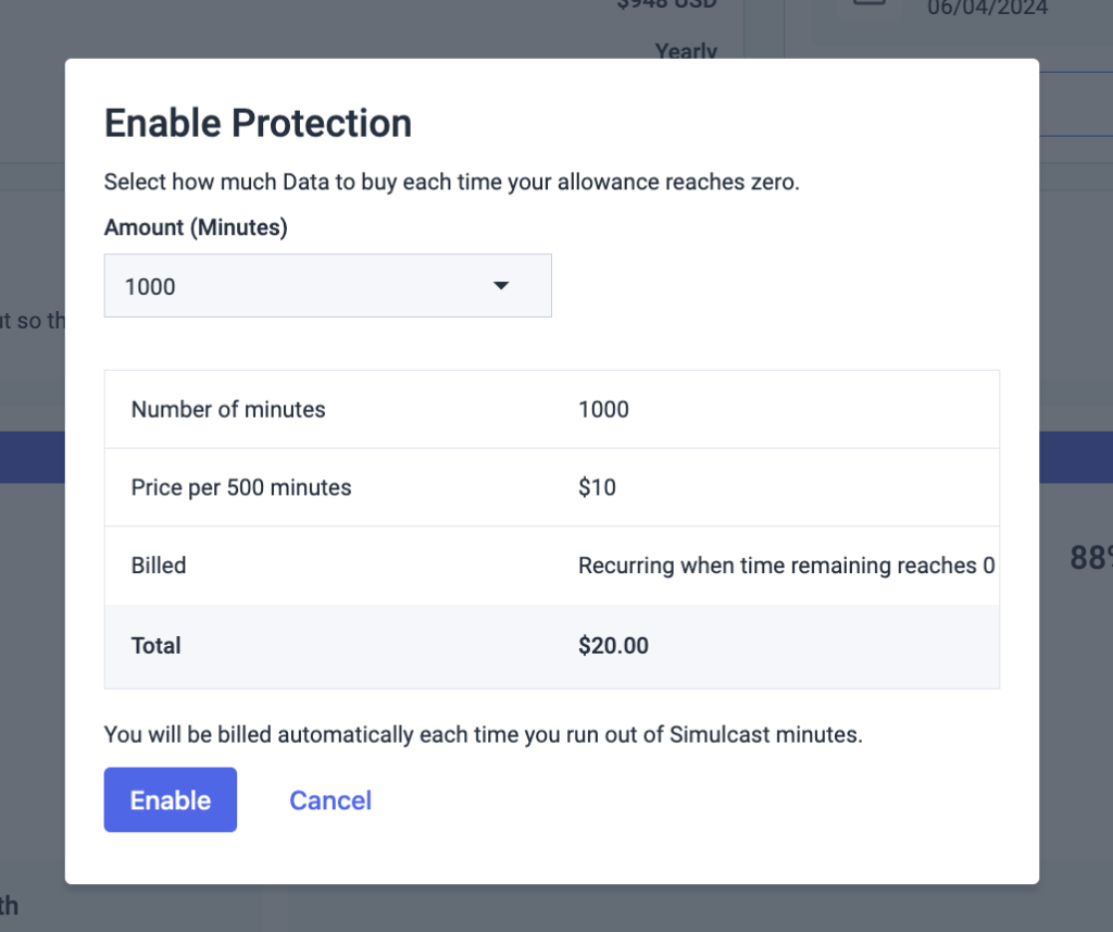 Understanding How Simulcast is Charged with Dacast - Dacast