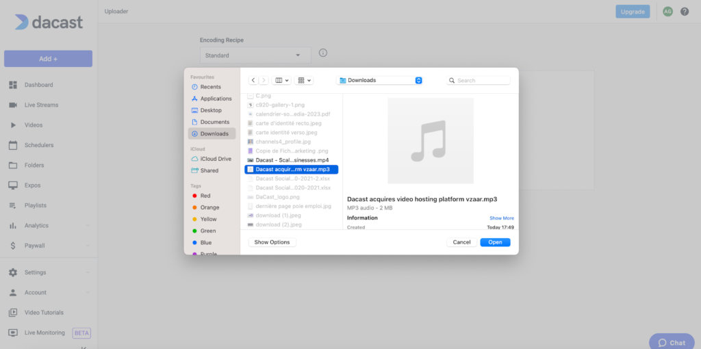 Explore audio solutions on Dacast - Dacast