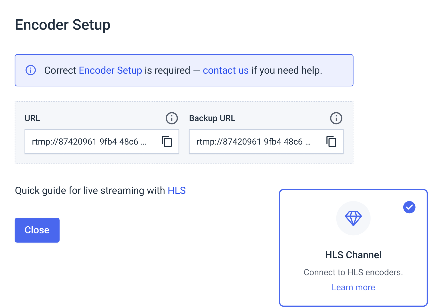 HLS Encoder and Video Bitrate Settings for HTTP Live Streaming