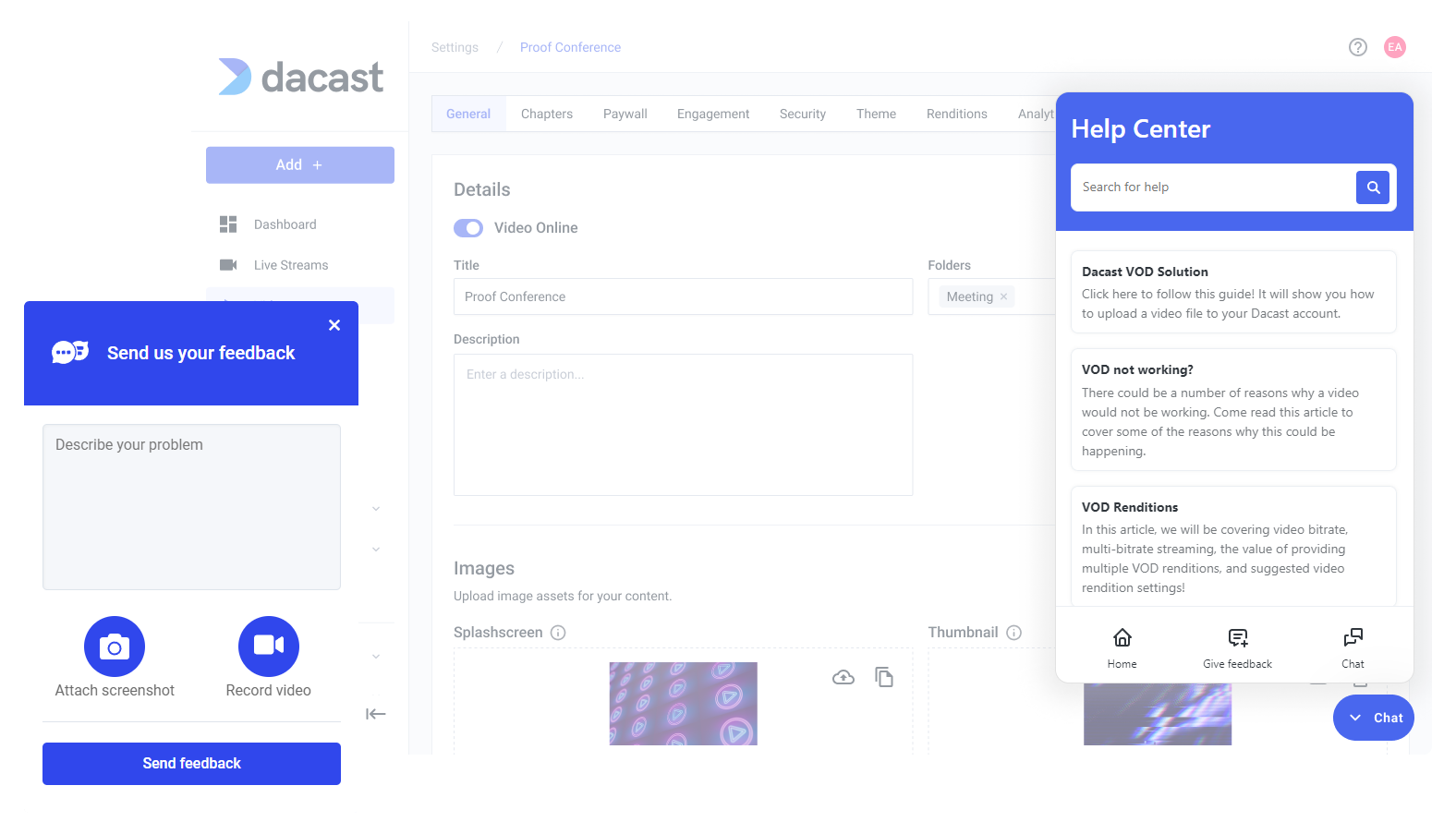 Latest Features Archive - Dacast