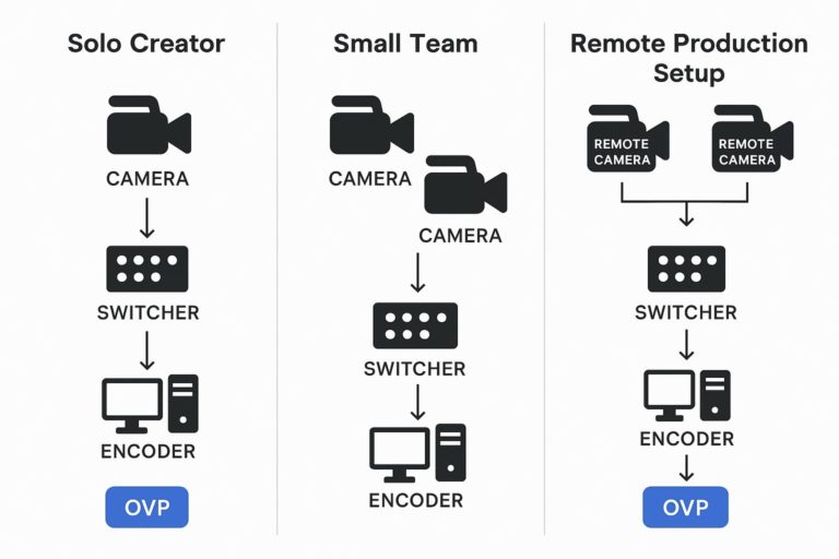 How to Set Up a Multi-Camera Live Streaming Webcast