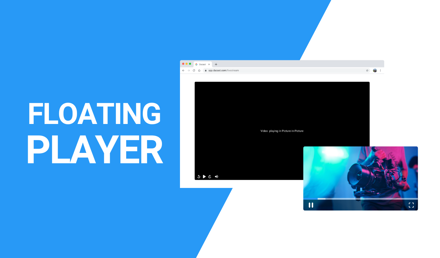 Multitask with Ease Using the New Floating Player - Dacast